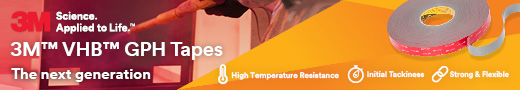 3M GPH Series VHB Tape (High Temperature Double Sided Tape)